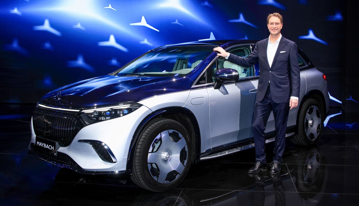Mercedes-Chef betont: „Wir fahren den Elektroanteil immer weiter hoch“