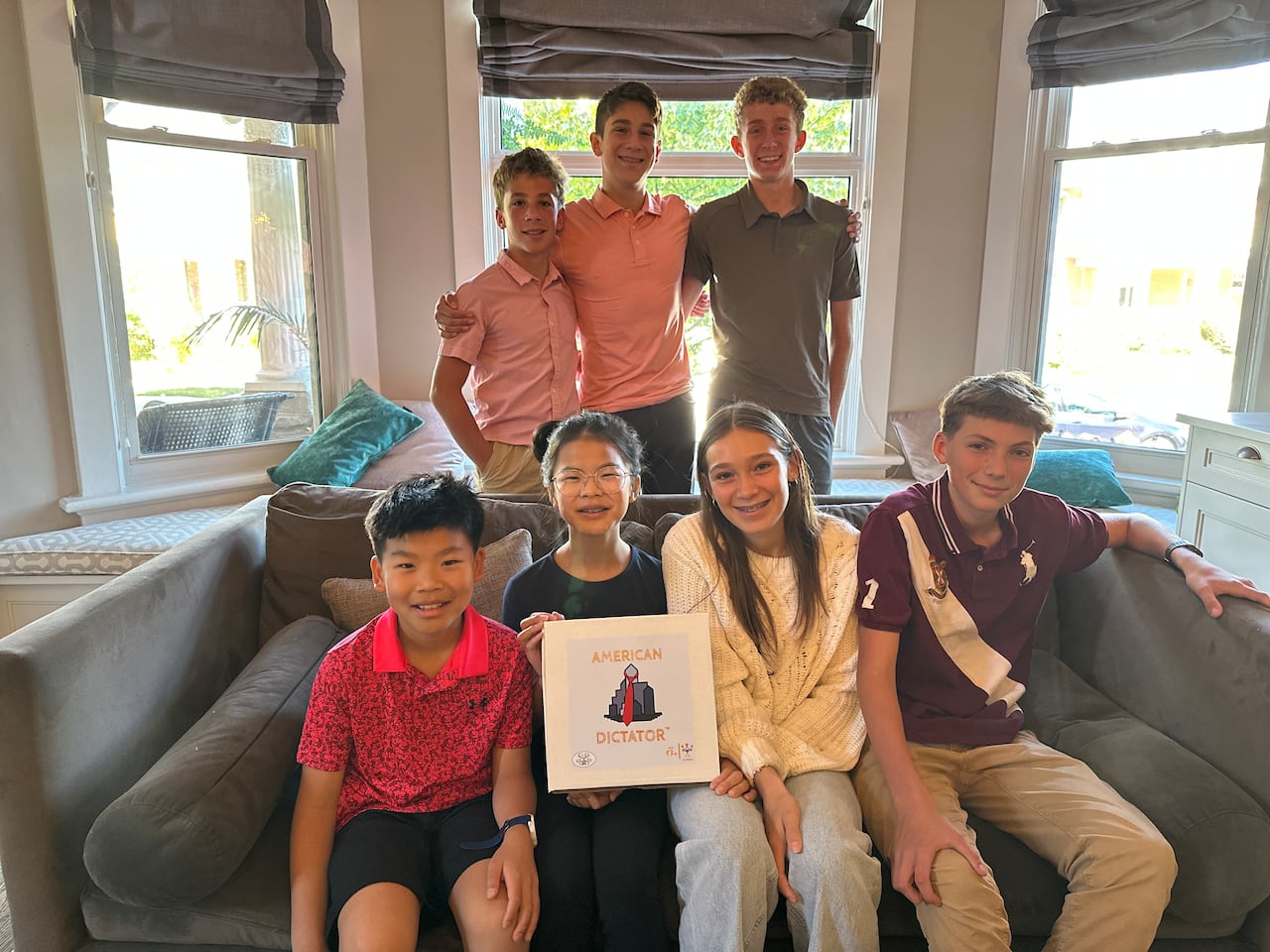 London teens create board game inspired by Donald Trump