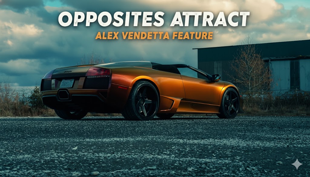 Opposites Attract — Alex Vendetta Feature