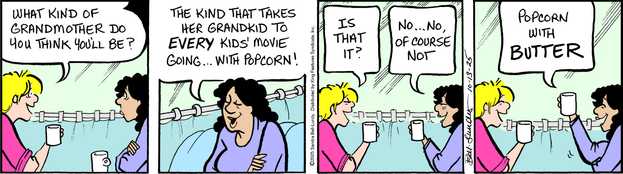 Between Friends by Sandra Bell-Lundy