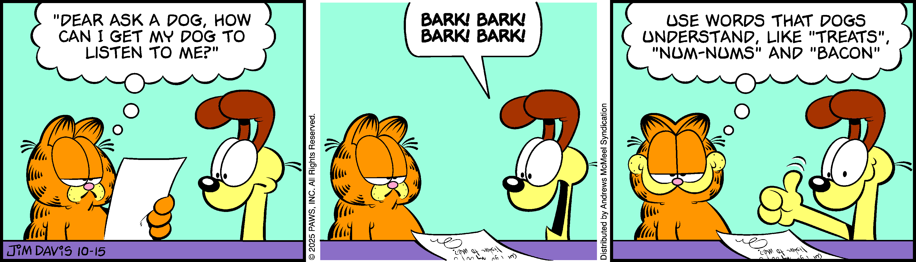 Garfield by Jim Davis