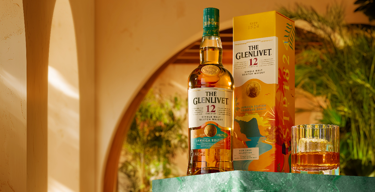 The Glenlivet Releases Jamaica Rum Cask-Finished Whisky