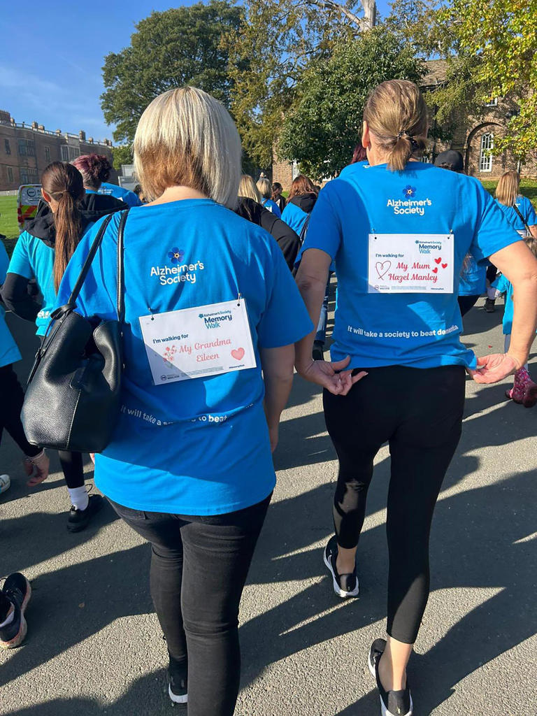 Hepworth House Care Home team walks for a cause in 6K Remember Me Walk
