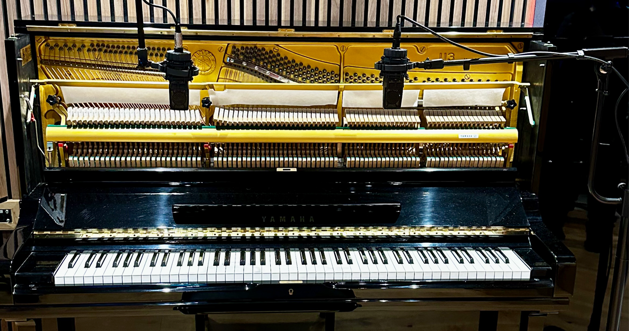 How to record a real piano perfectly
