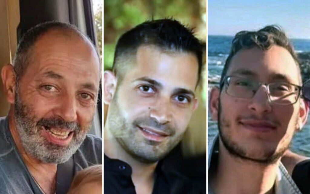 Hamas returns bodies of hostages Tamir Nimrodi, Uriel Baruch, Eitan ...