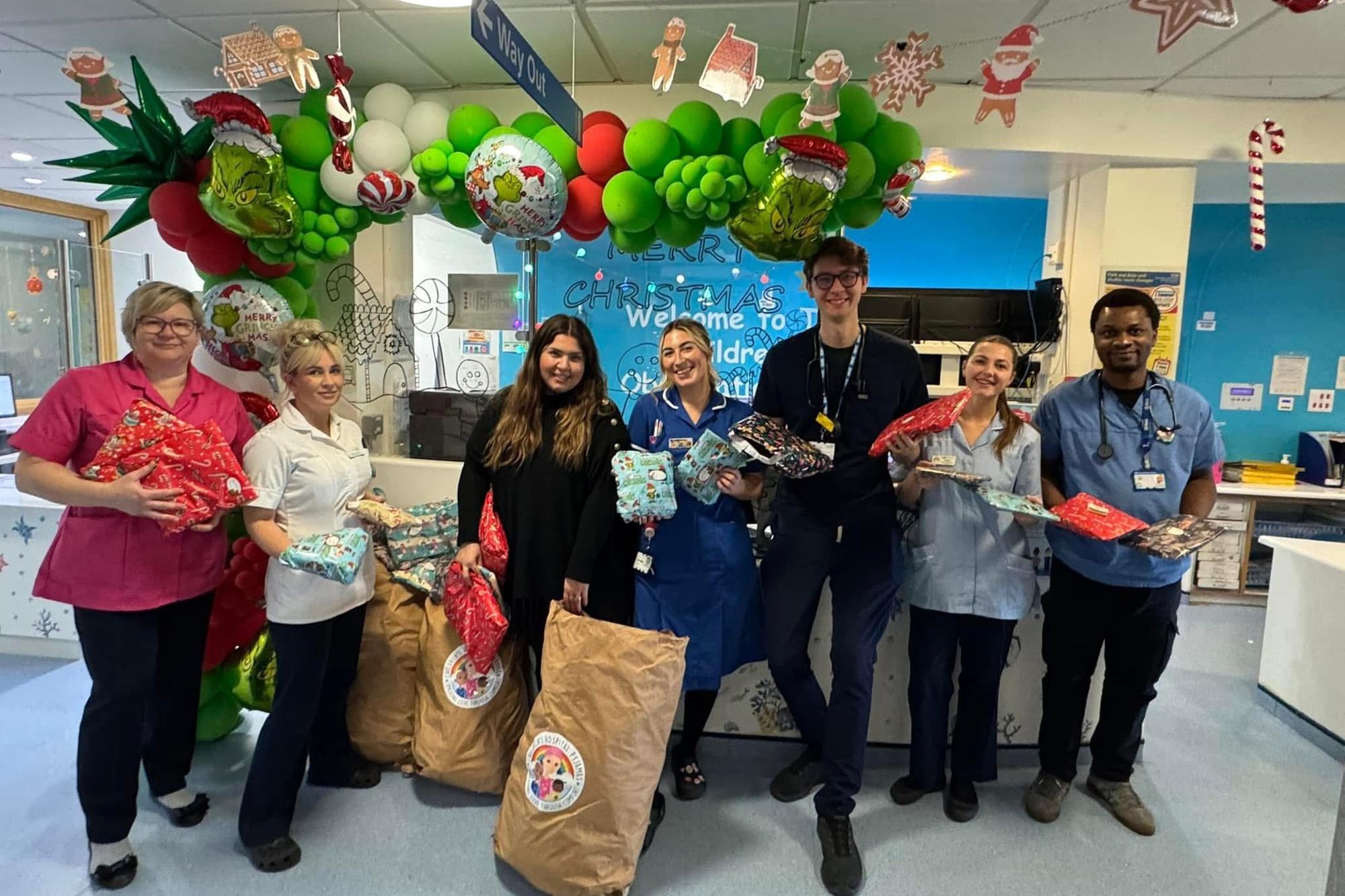 Doncaster model and TV star launches pyjamas appeal for hospital