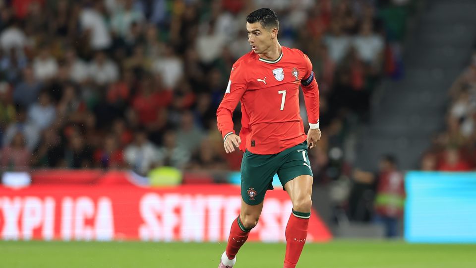 Cristiano Ronaldo sets new scoring record after netting twice for Portugal
