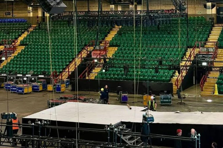 Inside Newcastle's Utilita Arena as venue transformed ready to host ...