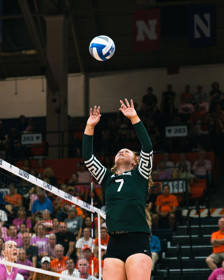 Couch: Surging MSU volleyball preps for No. 1 Nebraska, where the ...