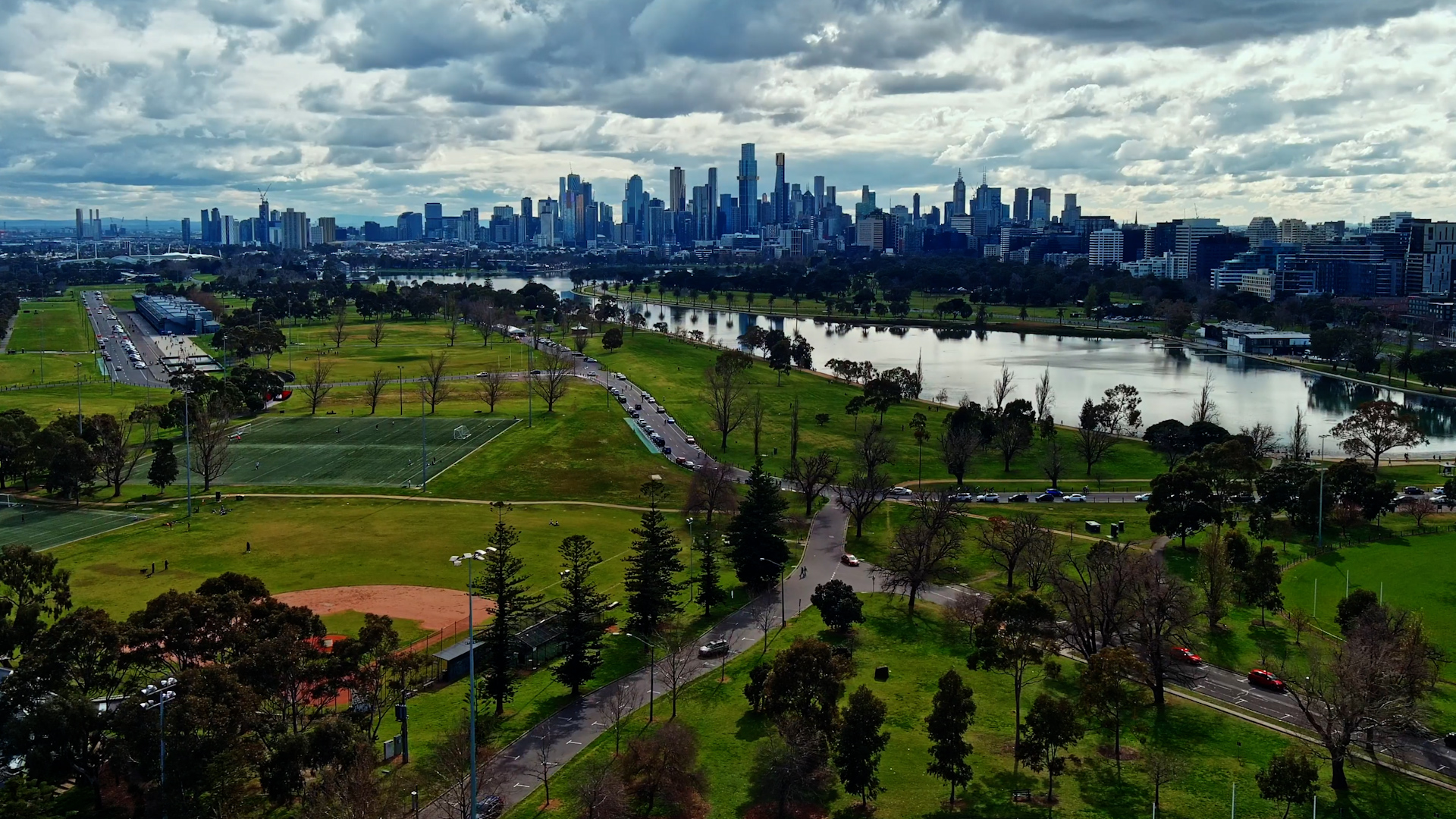 Melbourne, Australia by Drone, Part 1