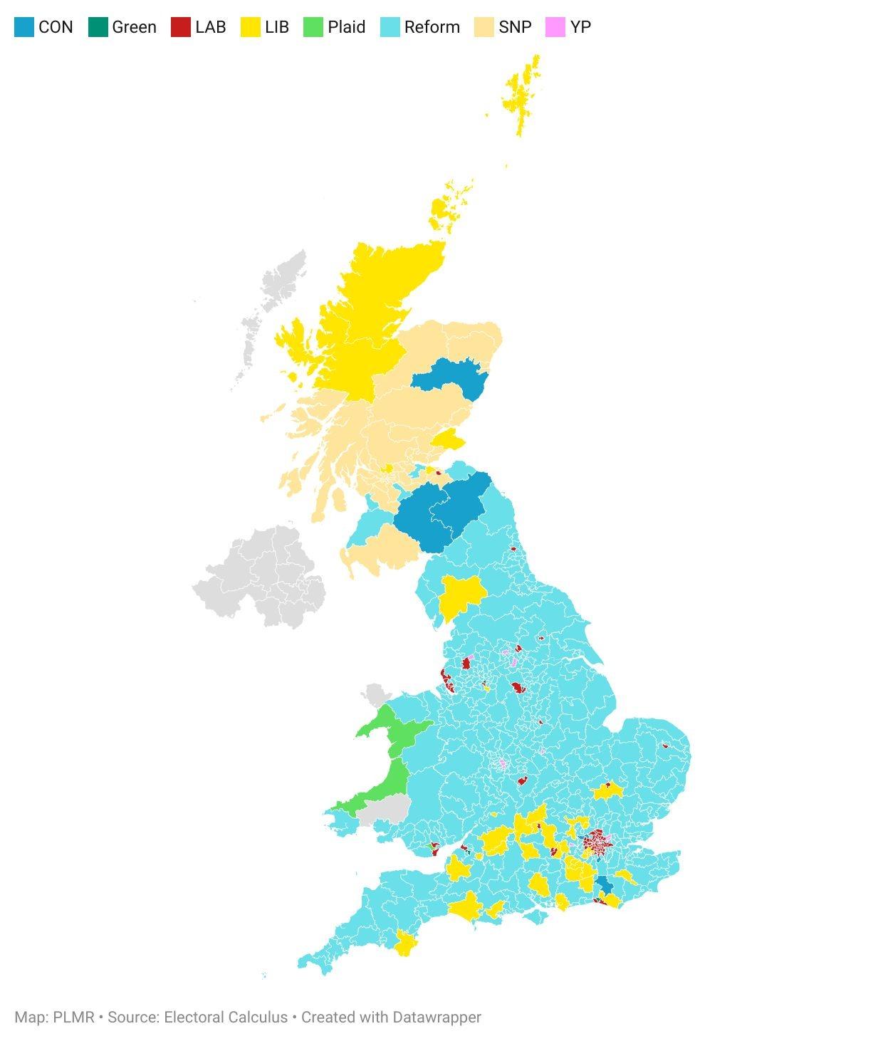 New poll has Reform UK out in front and cost of living as top priority ...