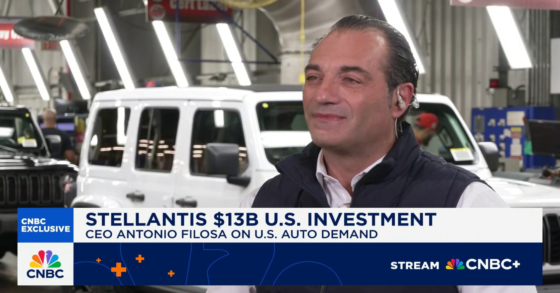 Stellantis CEO Antonio Filosa on $13B U.S. investment: Largest single ...