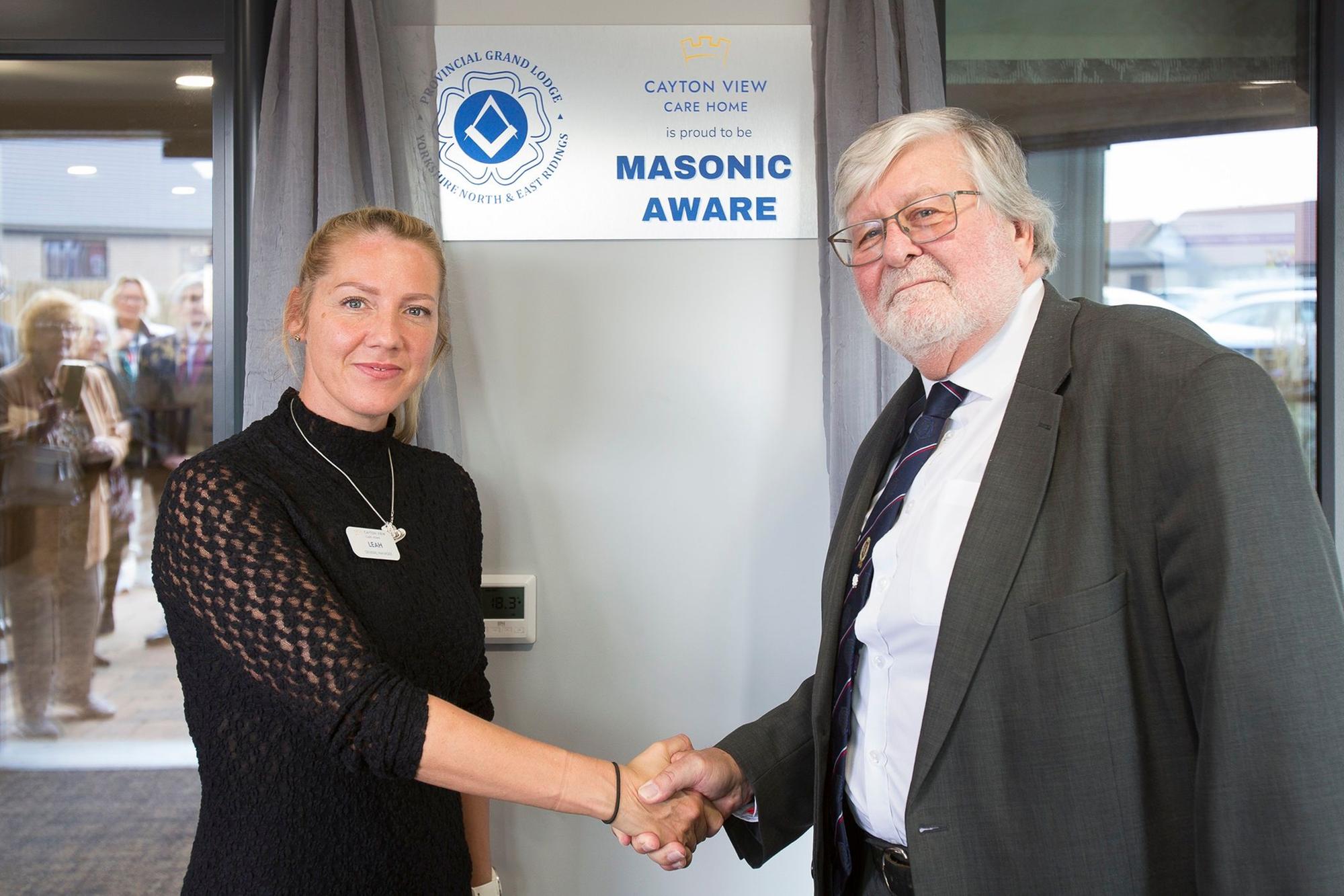 Scarborough care home becomes first in the world to join Freemasons ...