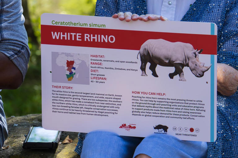 Jackson Zoo unveils new signage for exhibits