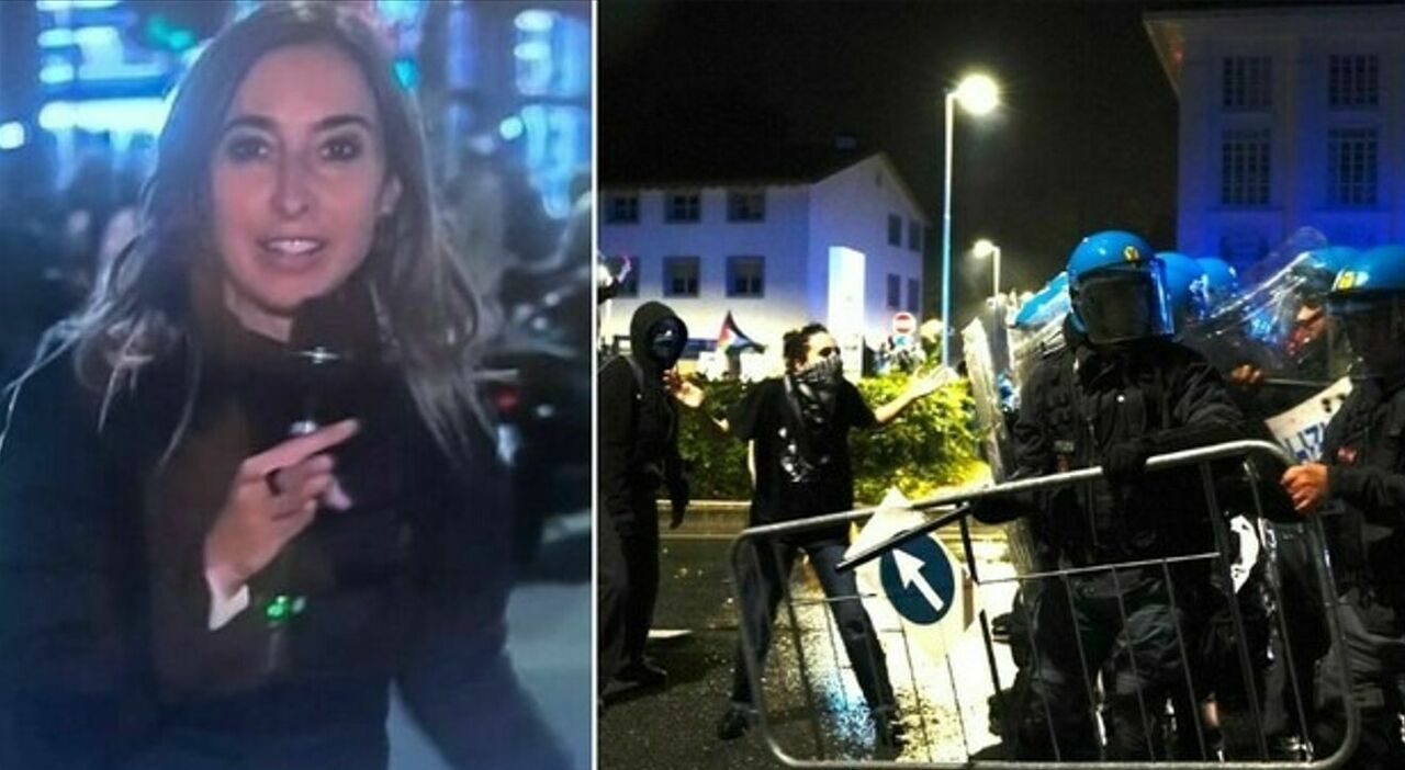 Elisa Dossi, la giornalista di Rainews24 presa a sassate durante le ...