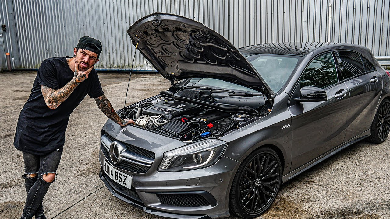 From Cheap to Sleek – My Mercedes A45 AMG Transformation Begins!