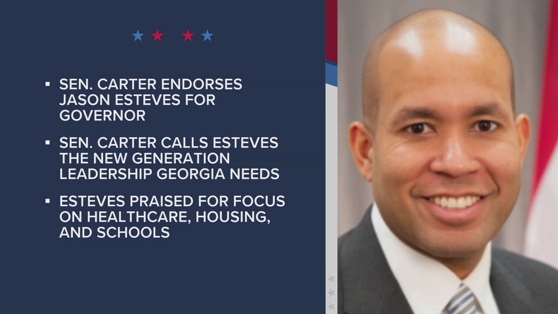 Grandson of President Jimmy Carter endorses Jason Esteves for Georgia ...