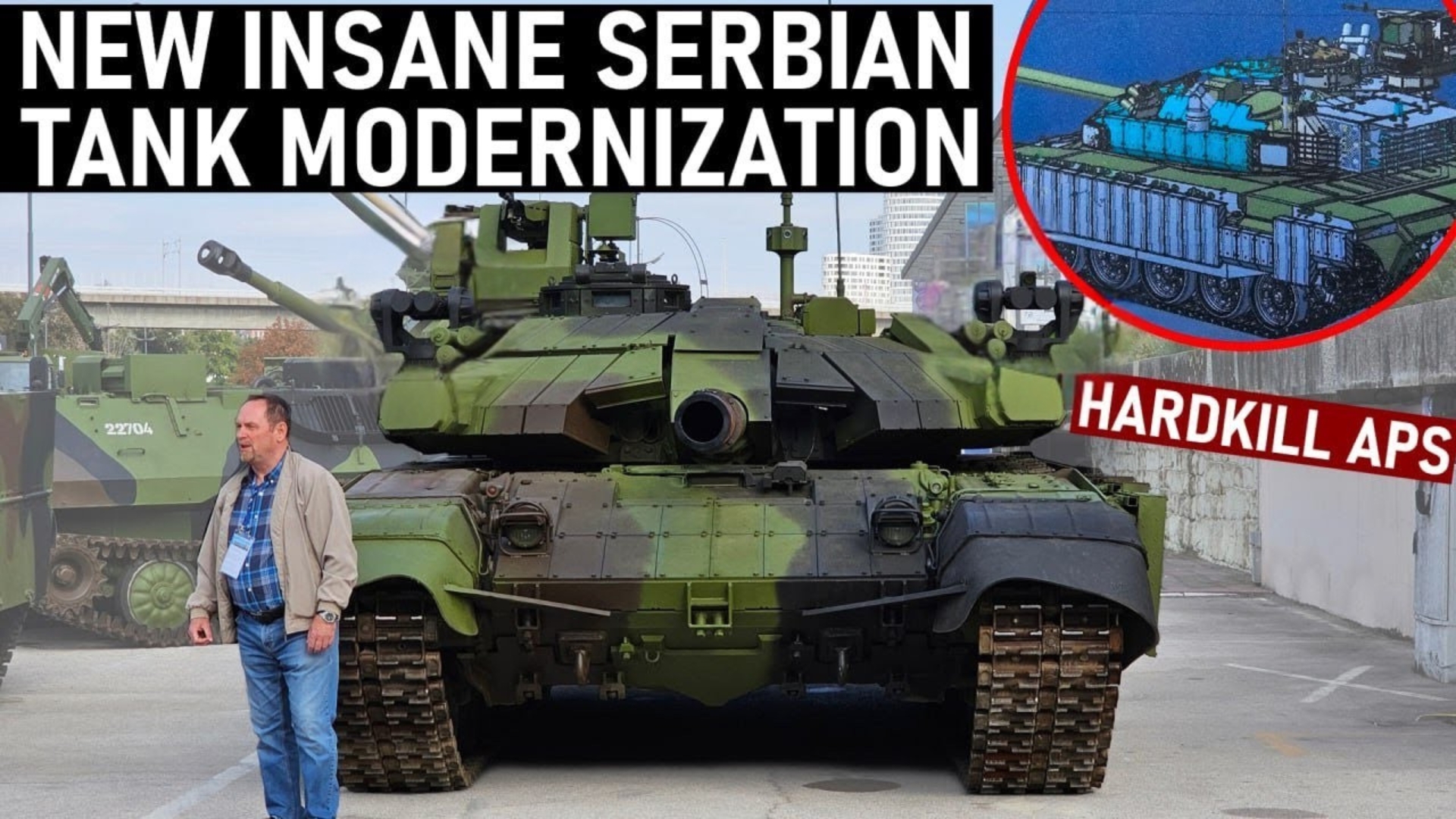 New Insane Serbian Tank Modernization