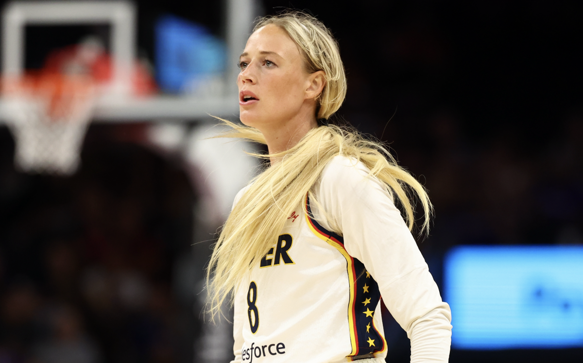 Sophie Cunningham Hopes to Not Get Kicked Out of Caitlin Clark’s Team