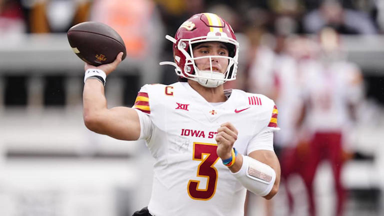 Midseason Report Card for Iowa State Cyclones Quarterback Rocco Becht