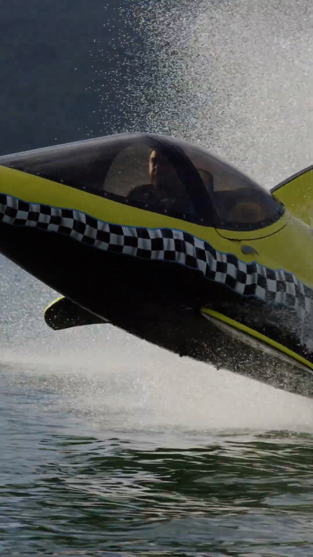 Riding a Robo Dolphin