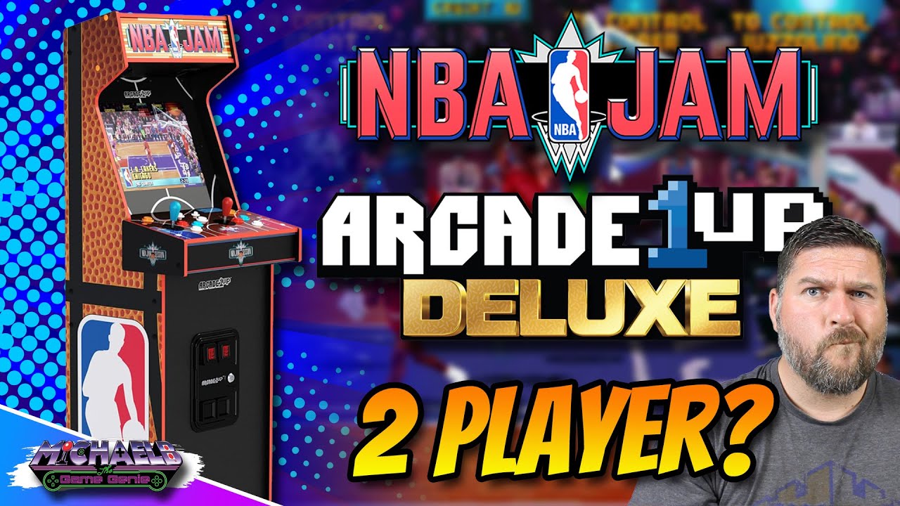 Arcade1Up NBA Jam Deluxe 2 Player Cabinet Announced