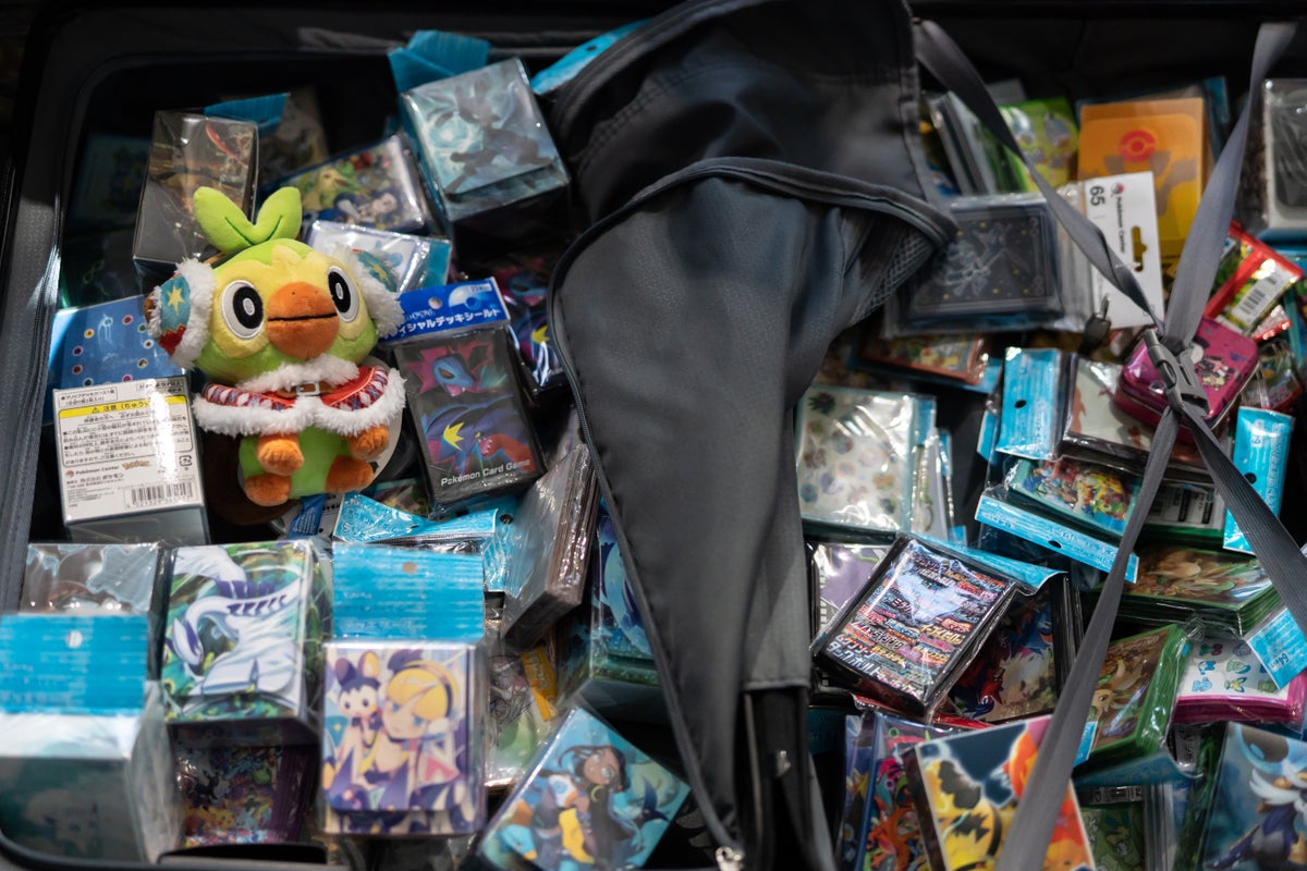 Man investigated for failing to declare £22,000 worth of Pokémon cards ...