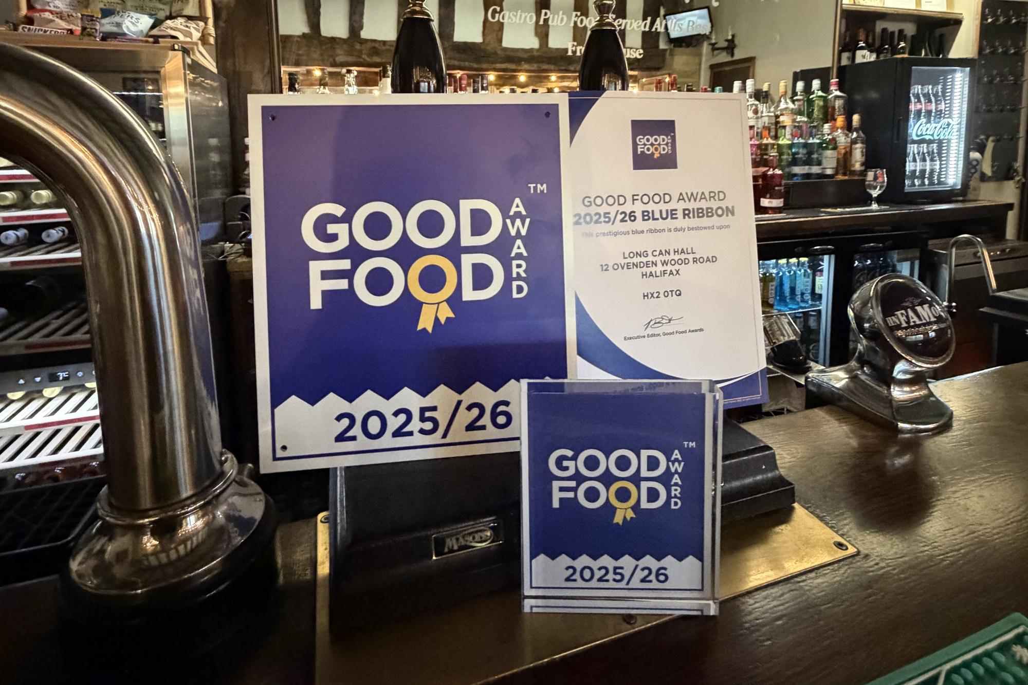 Family-run Halifax pub celebrates winning Good Food Award 2025/26