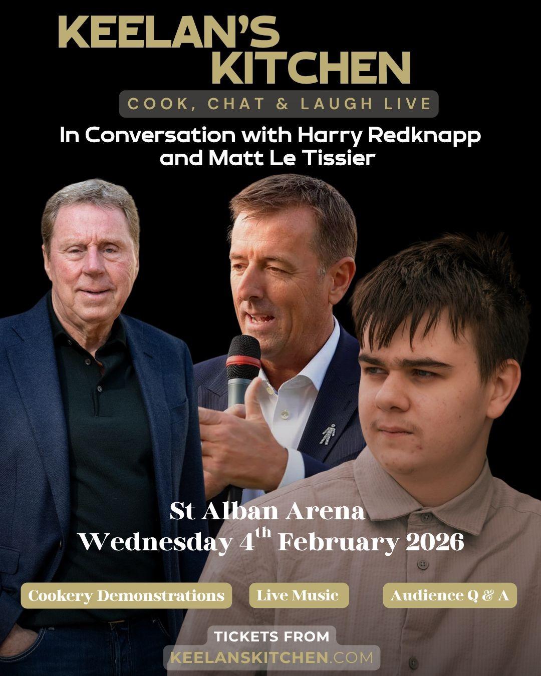 Keelan’s Kitchen: Cook, Chat and Laugh Live – one night only at St ...