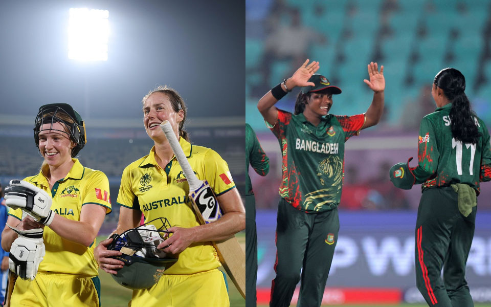 Women's World Cup 2025: Match 17, Australia Women vs Bangladesh Women ...