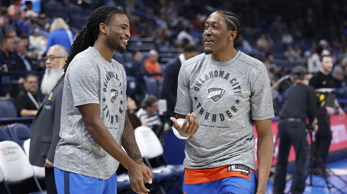 Thunder’s Cason Wallace hilariously gets thumbs down from Jalen ...