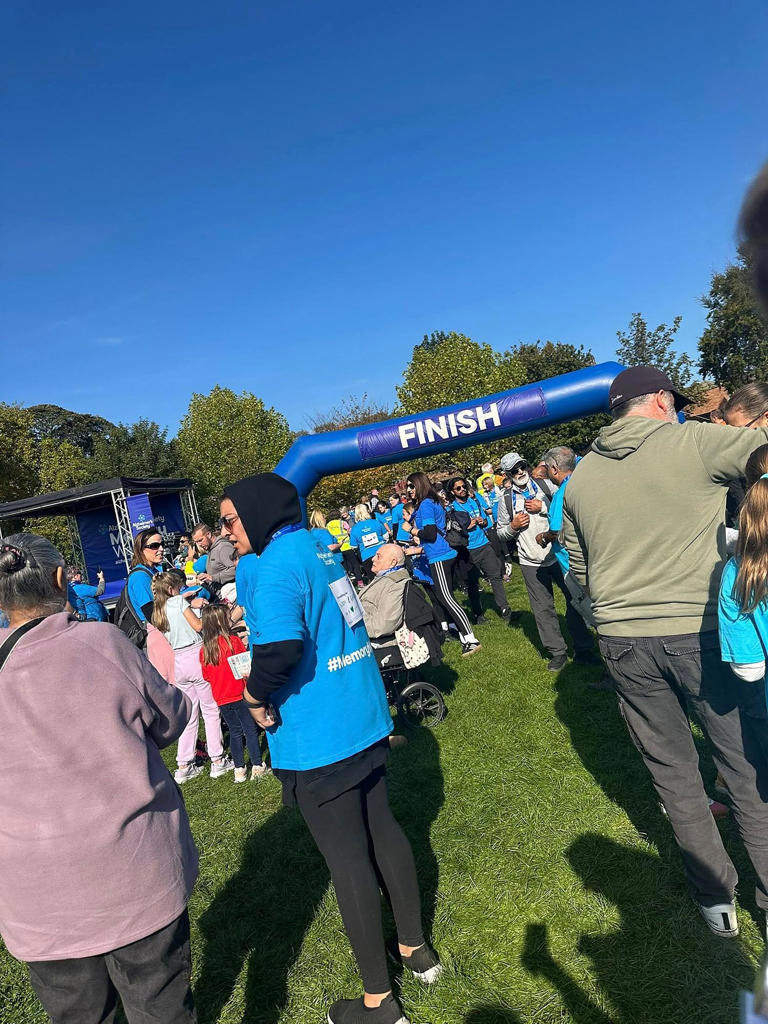 Hepworth House Care Home team walks for a cause in 6K Remember Me Walk