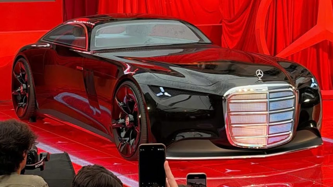 Livebilder | Mercedes Vision Iconic: Elektrisch, autonom und mit Stil!