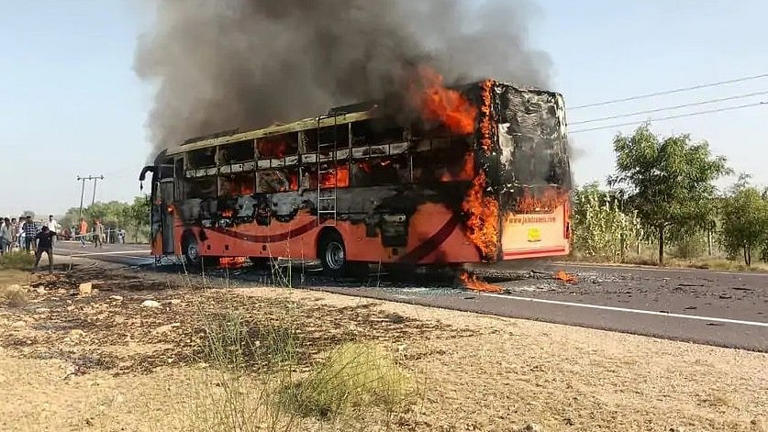 Jaisalmer Bus Accident: Death Toll Rises To 21 After 10-Year-Old ...