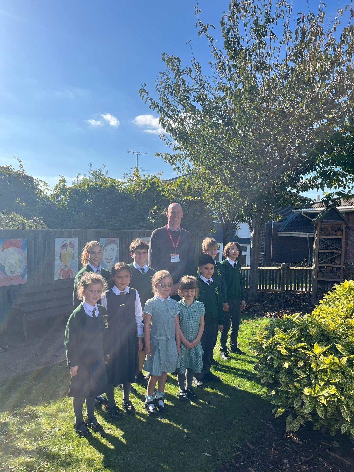 Dr Kieran Mullan MP praises student leaders at St Peter & St Paul ...