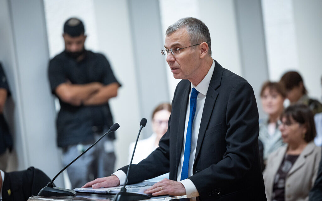 Levin says he’ll back bill that would let defense minister cap number ...