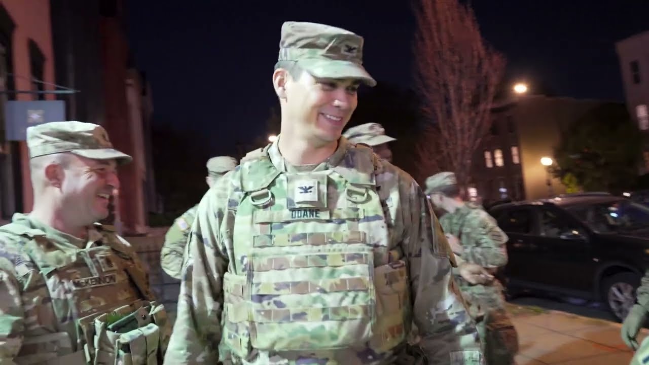 How the National Guard Keeps Watch Over the Capital