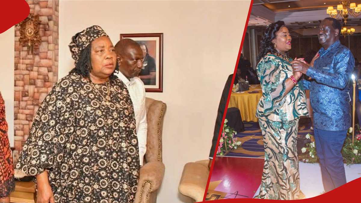 Raila Odinga: Heartbroken Ida captured in private moments as family ...