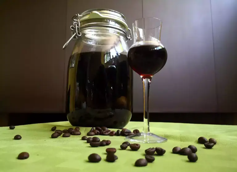 Nocino: traditional italian walnut liqueur