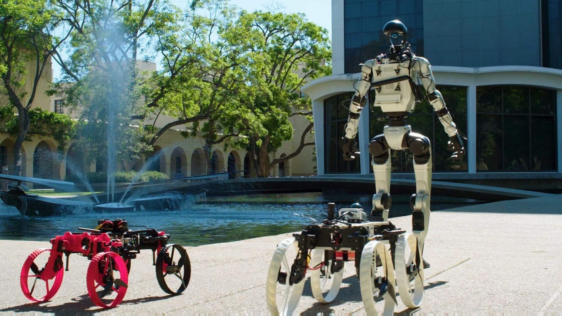 Video: World’s first humanoid robot deploys drone that drives and flies ...