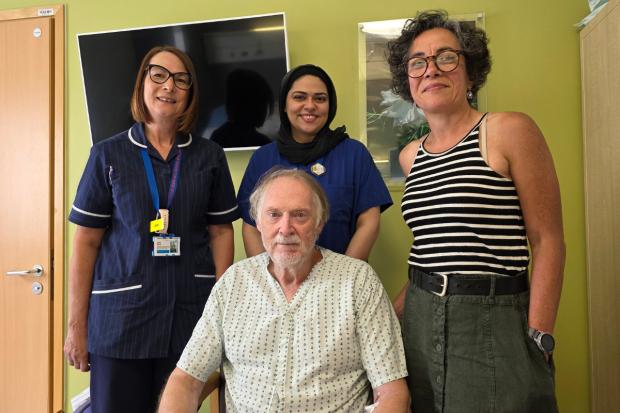 Man whose heart stopped at airport saved by bystanders and Basildon ...