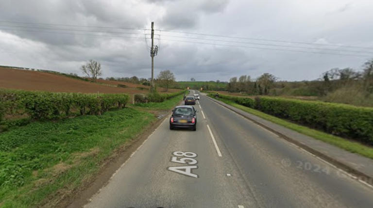 Man in his 60s dead after Aston Martin DBX SUV crashed into tree on A58 ...