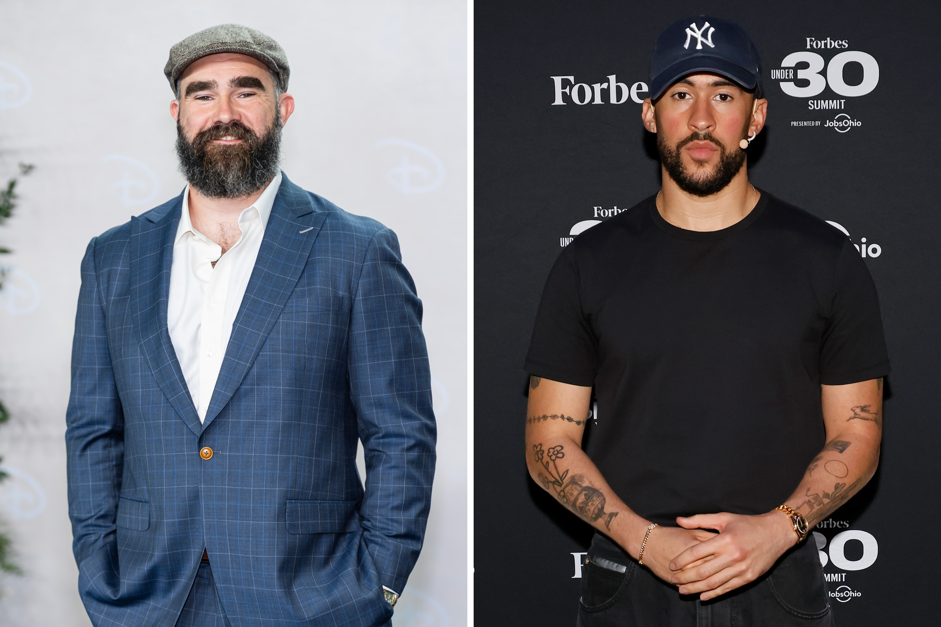 Jason Kelce speaks out over viral Bad Bunny quotes