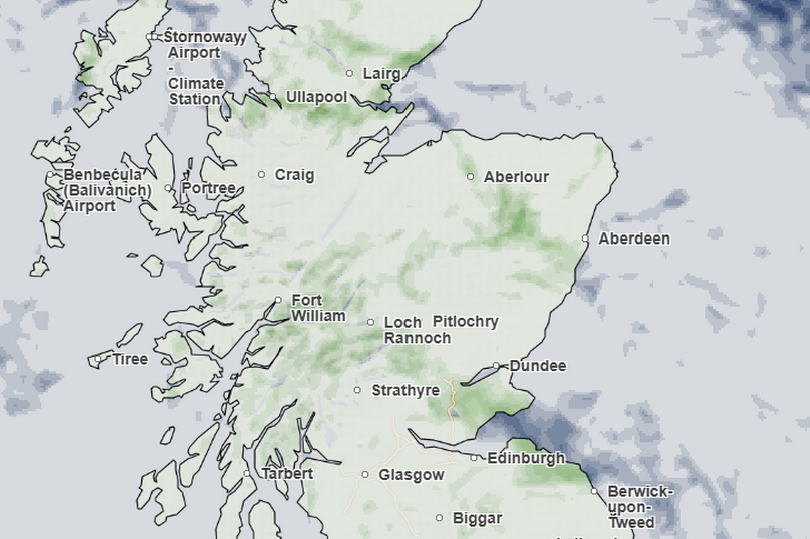 An anticyclone is hovering above one Scots area but what does it mean ...