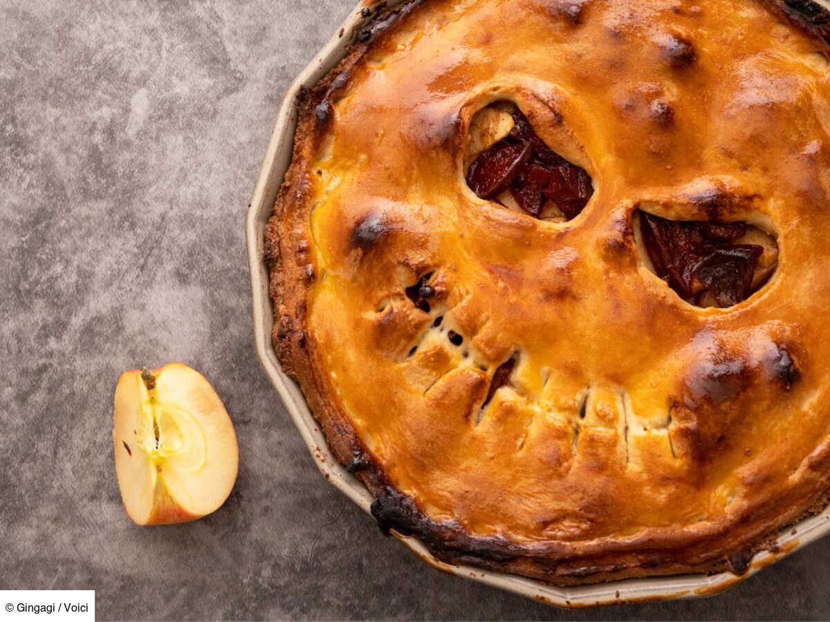 Tarte aux pommes facile pour Halloween: la recette cool, inspirée de ...