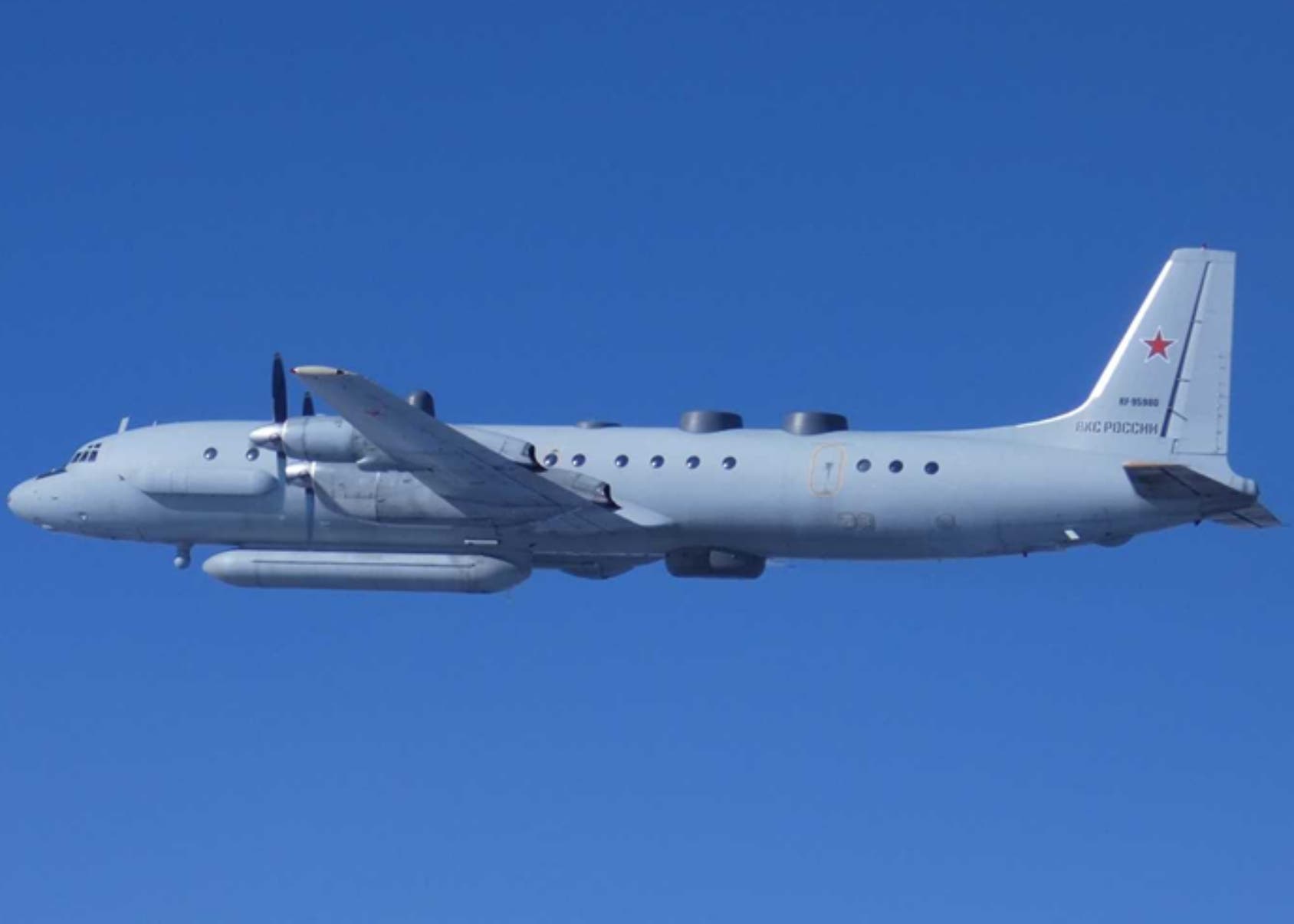 Russian spy plane flies near US ally's territory