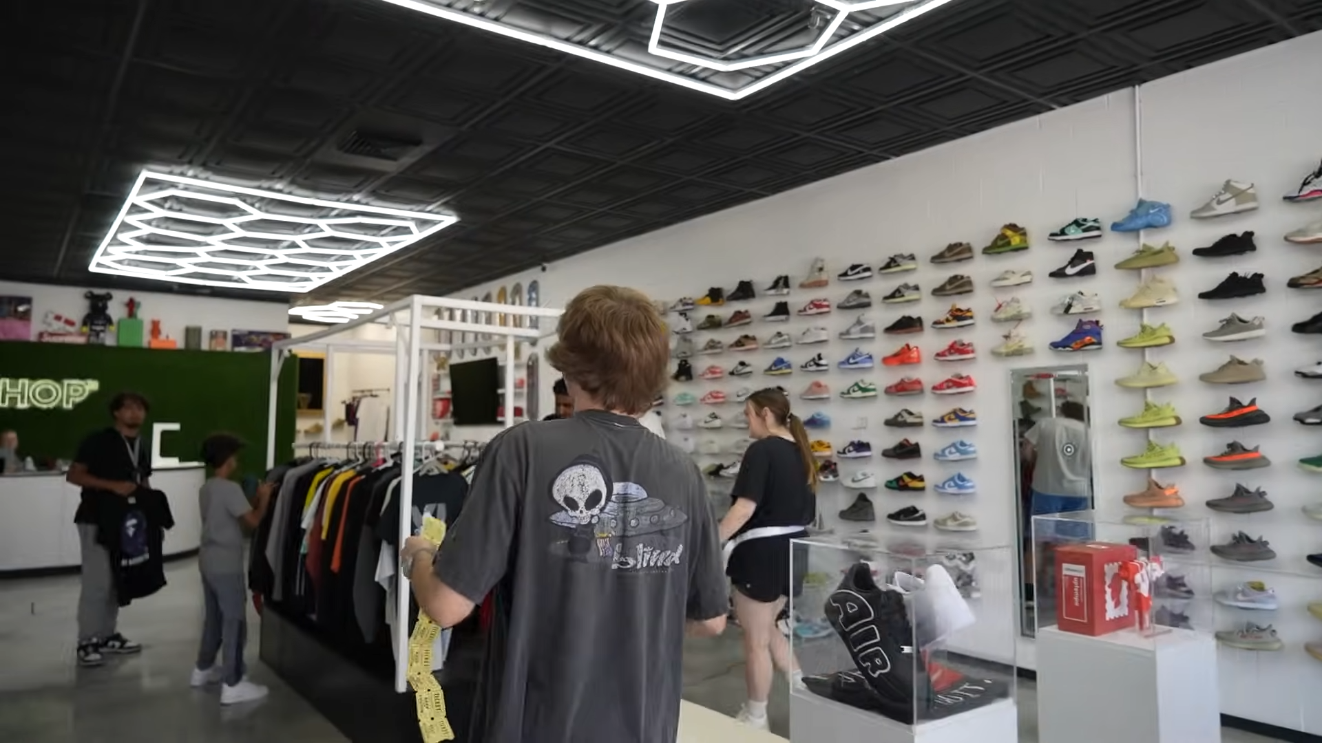 I opened a free sneaker store