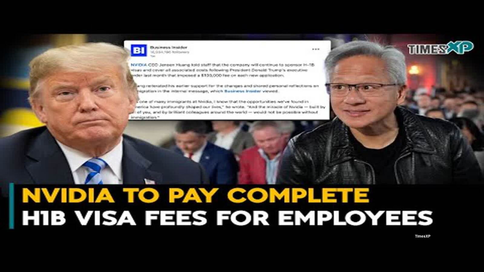 Nvidia will sponsor H1B visas and pay all application fees for employees