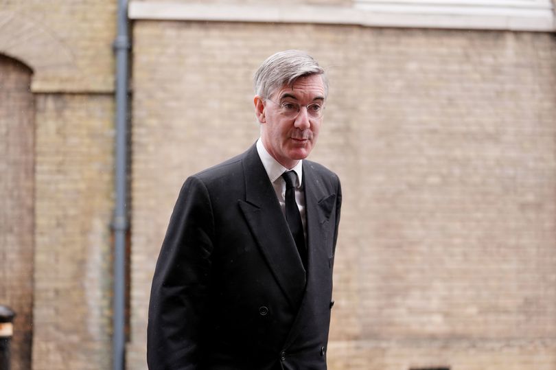 Tory grandee Jacob Rees-Mogg tells people in Caerphilly to vote Reform