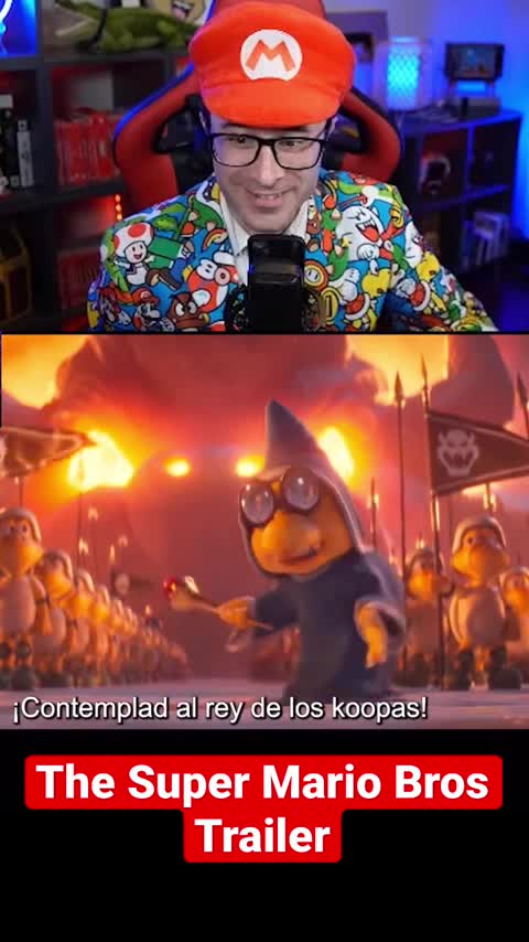 😱 Bowser en la película de Super Mario Bros (reacciona Ray Bacon)